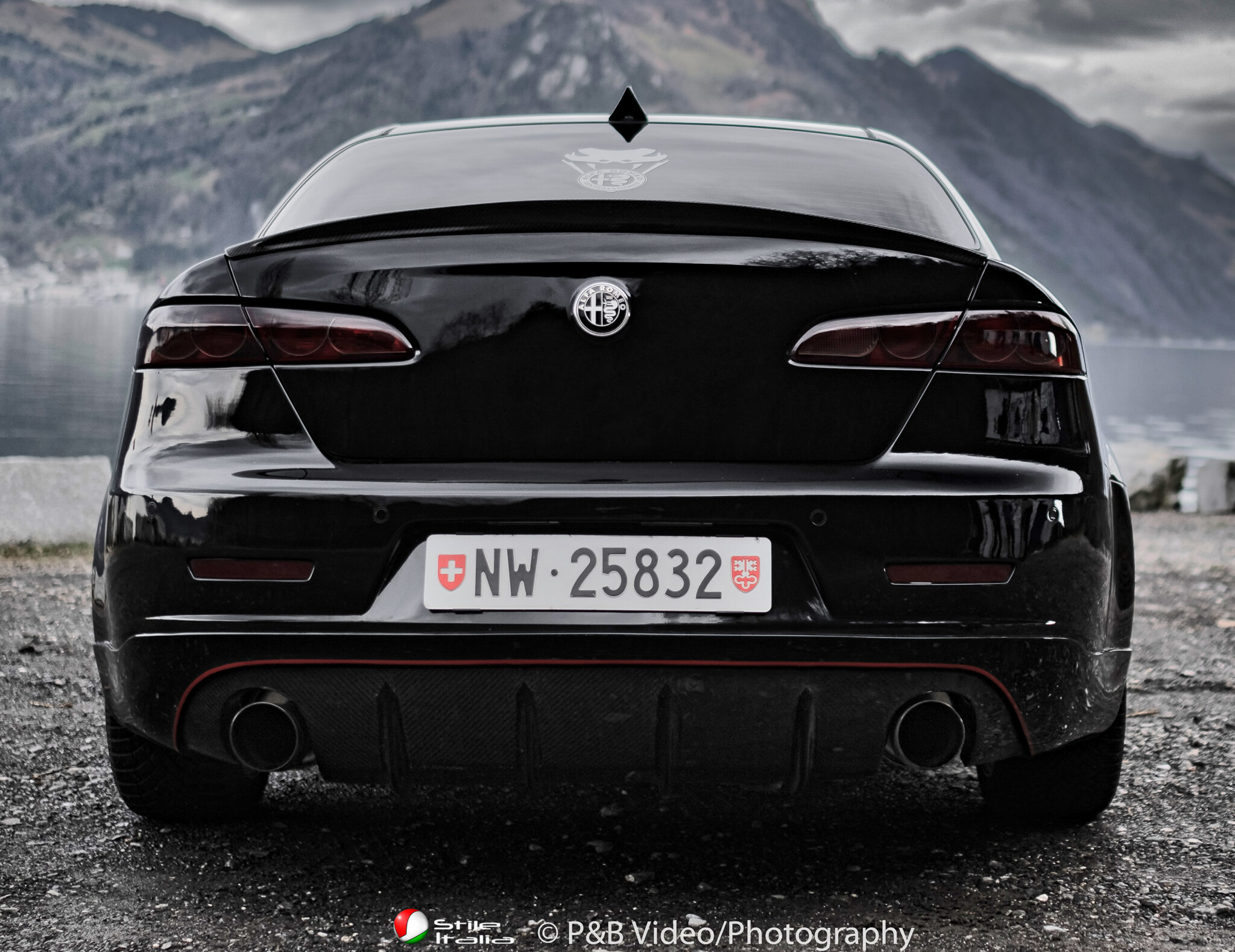Carbon Rear Diffuser Alfa Romeo 159 – Stile Italia