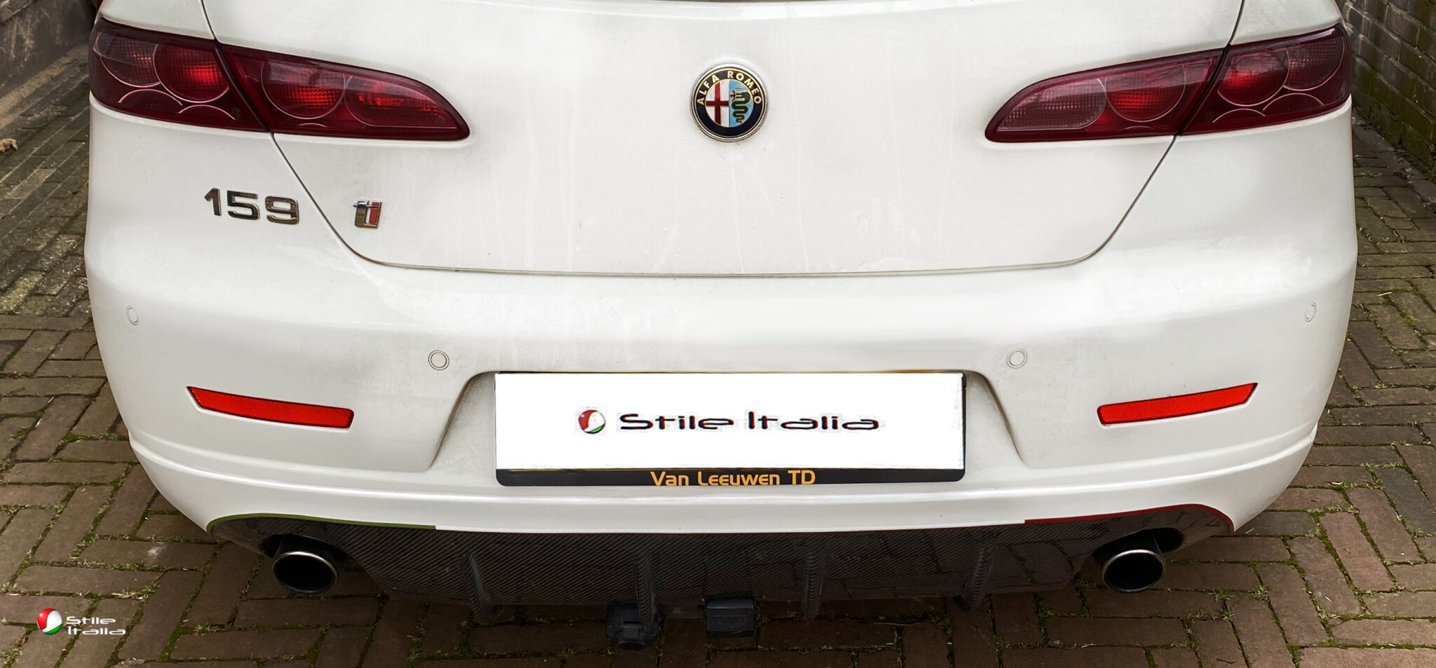 Carbon Rear Diffuser Alfa Romeo 159 – Stile Italia