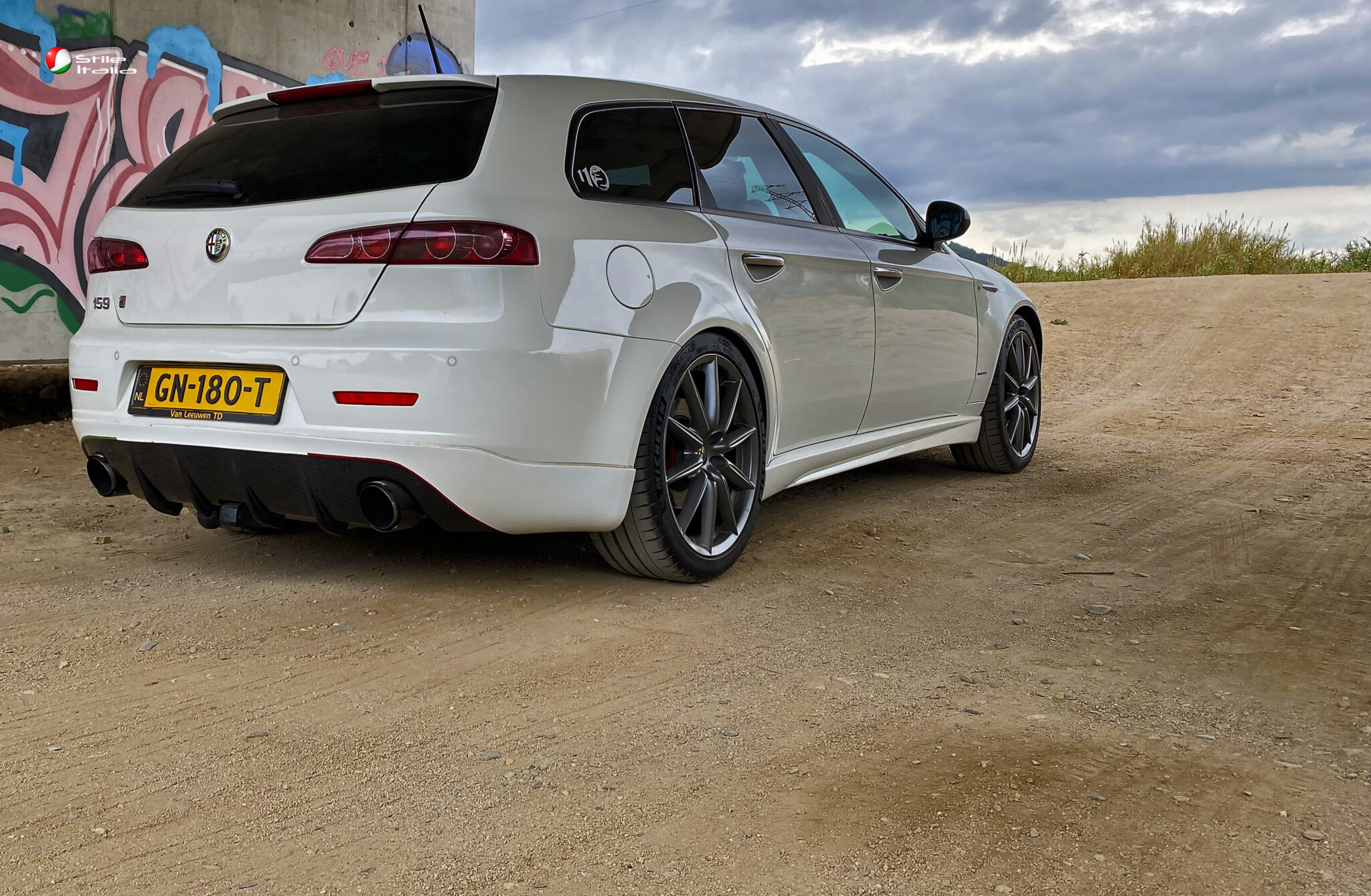 Carbon Rear Diffuser Alfa Romeo 159 – Stile Italia