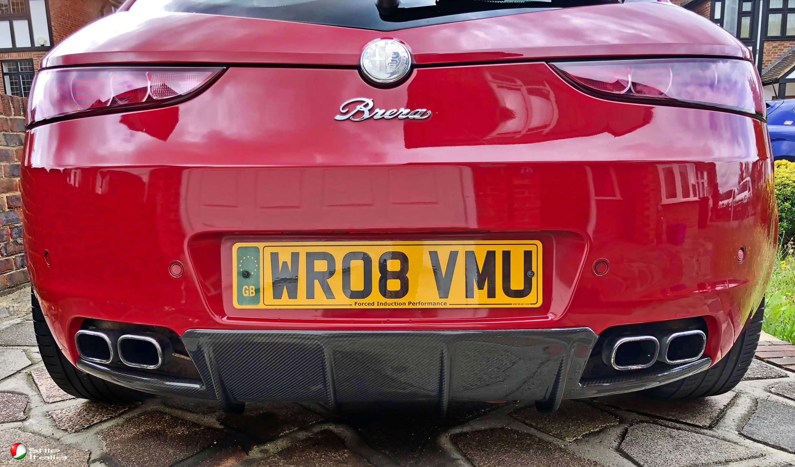 Carbon Rear Diffuser Alfa Romeo Brera – Stile Italia