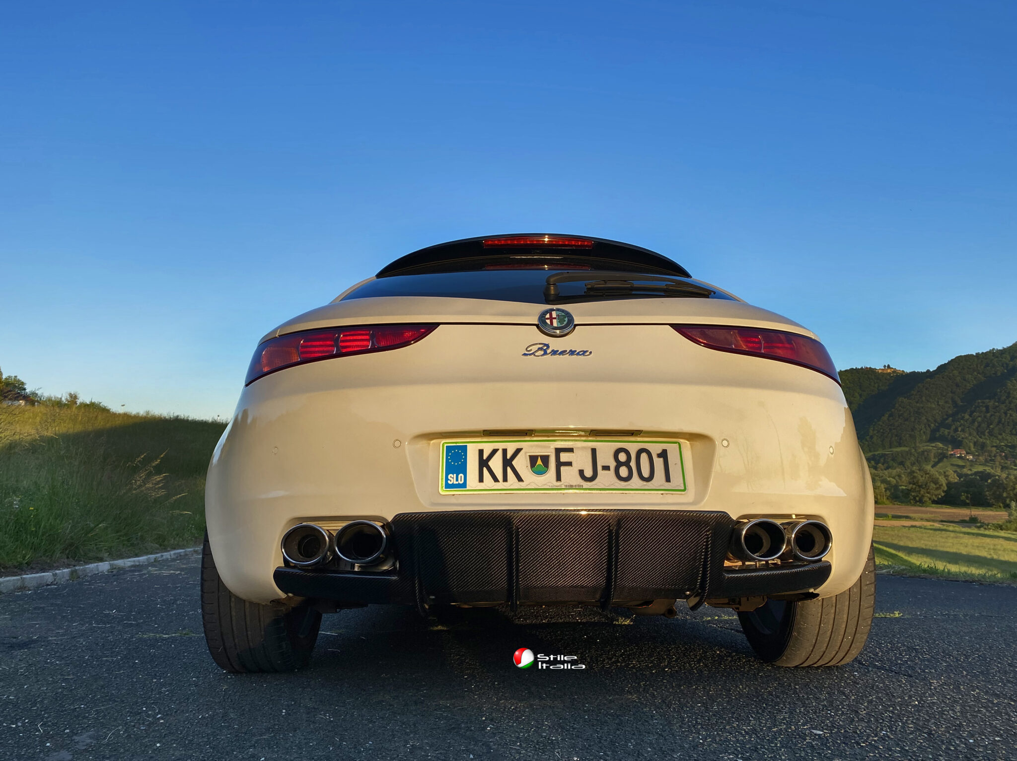 Carbon Rear Diffuser Alfa Romeo Brera – Stile Italia